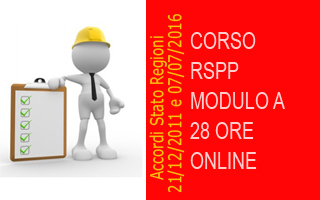 CORSO RSPP/ASPP MODULO A di 28 ore – Centro Formazione